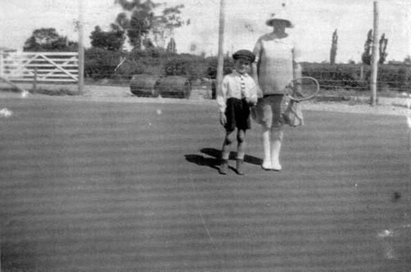 Killinchy tennis old, ex Sandra Opie; EHS-2823 | eHive