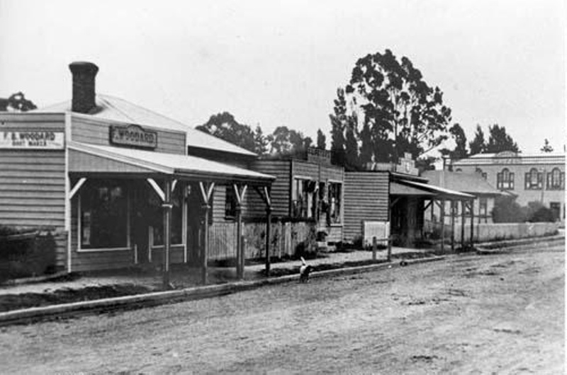 Main Street Leeston, F E Woodard, Leeston Hotel, 2009-04-23 Photo ...