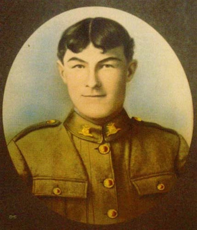 Private John Robert Patterson, in uniform, WW1 ex Colin Patterson; EHS ...