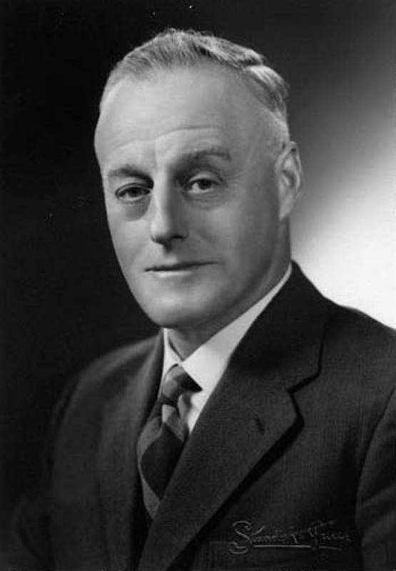 H J Hurford, A&P President 1956, ex A&P Association Ellesmere; EHS-1822 ...