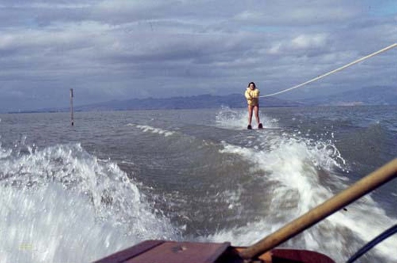 Ellesmere Aquatic Club, Lake Ellesmere, water sking, ex Les Howson ex ...