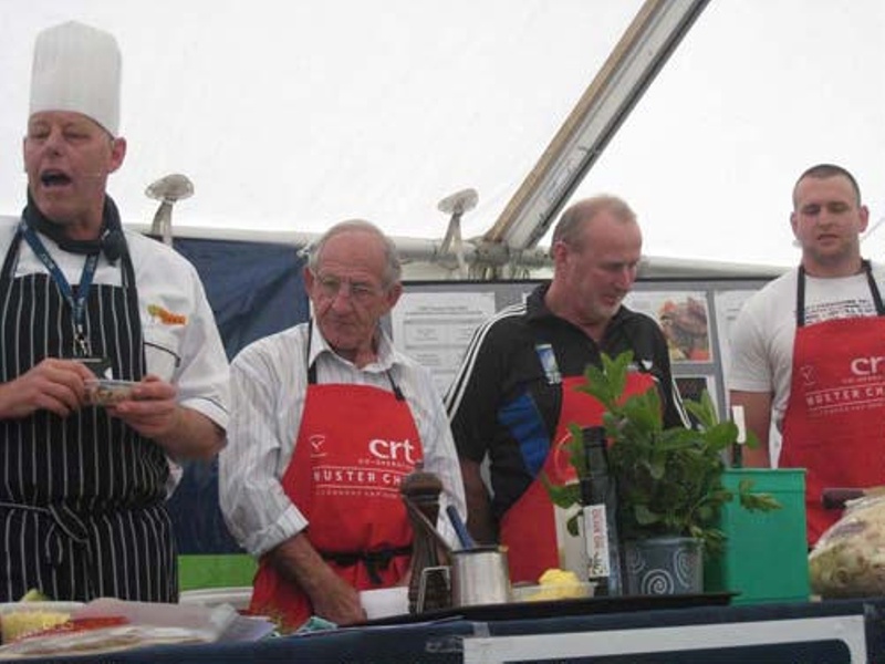 Show 2011 A&P Master Chef - Paul Robinson (Chef), Fergie McCormick, Pat ...