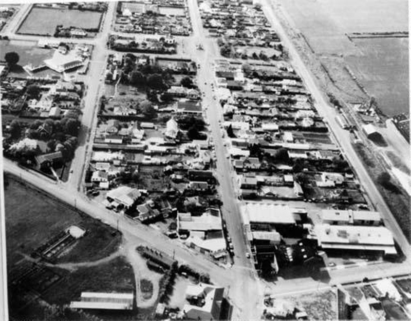 Leeston township aerial view 2009-04-36 Photo archives p263; EHS-0554 ...