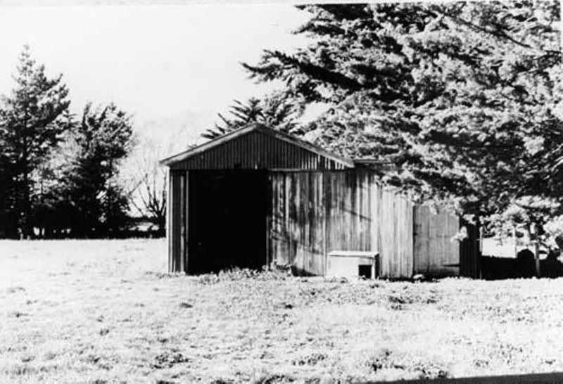 Killinchy old creamery made into a car shed, ex Ellesmere Camera Club ...