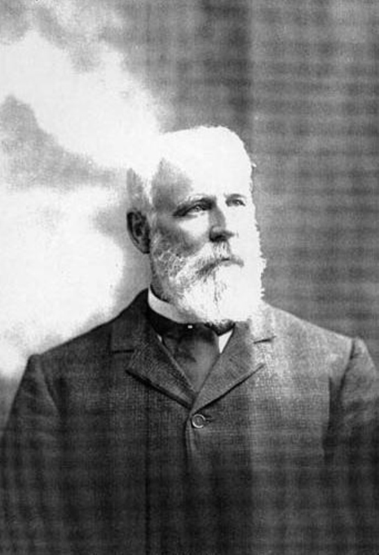 Simon Forsyth 1839-1913 photo G F Jenkinson Queen St Auckland 2011-06 ...