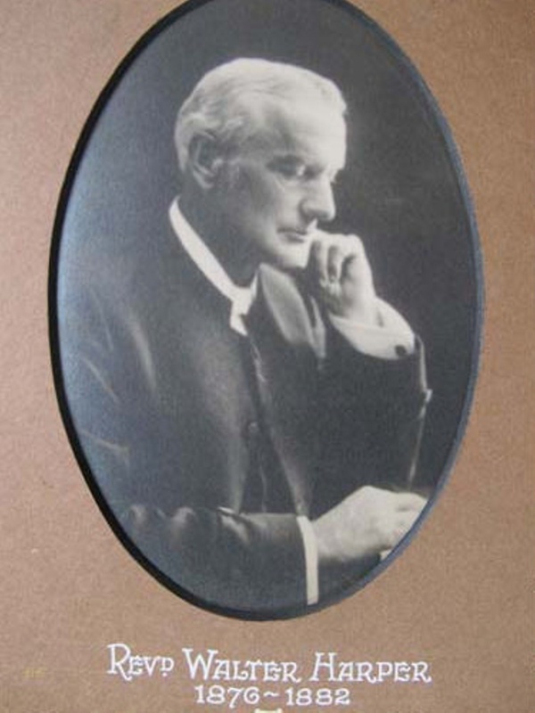Rev Walter Harper 1876-1882 Southbridge Vicar ex St James Archives ...