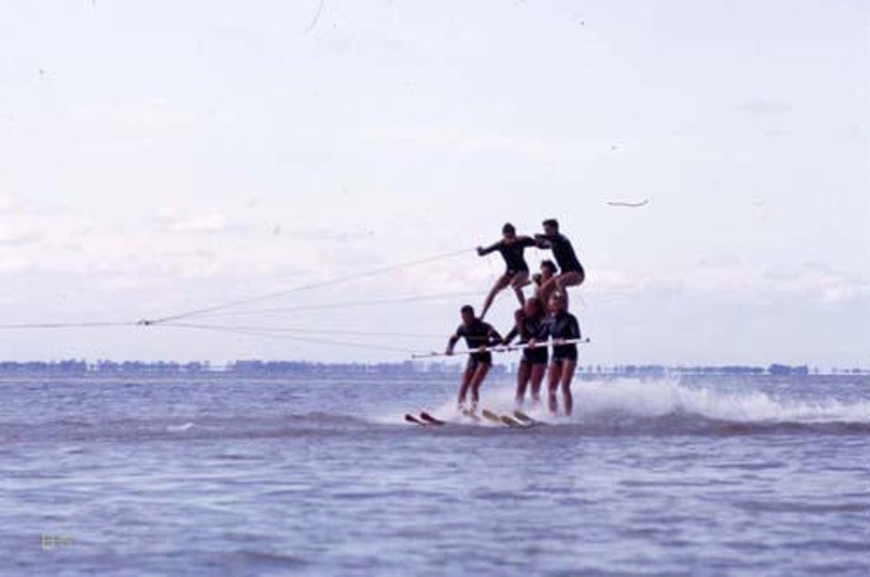 Ellesmere Aquatic Club, Lake Ellesmere, water sking, ex Les Howson ex ...