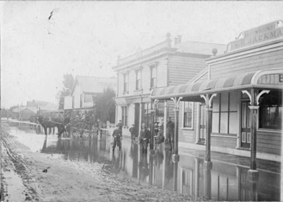 High Street, Leeston ex Leona Fay, F J Pickering Photographer; EHS-0436 ...