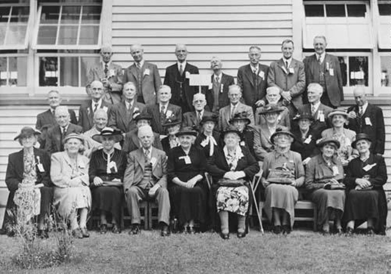 Killinchy School-012 1952 reunion 1881-90 group ex N E Brooks; EHS-2899 ...