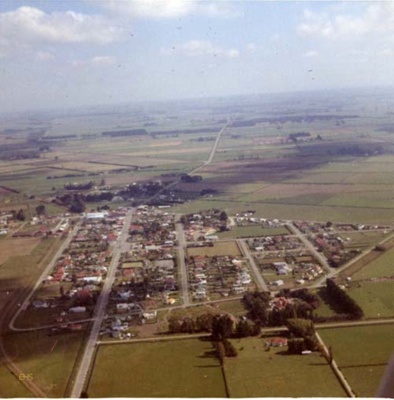 Aerial Leeston 24-3-1962 ex Book 2 Allan F Chapman; EHS-3008 | eHive
