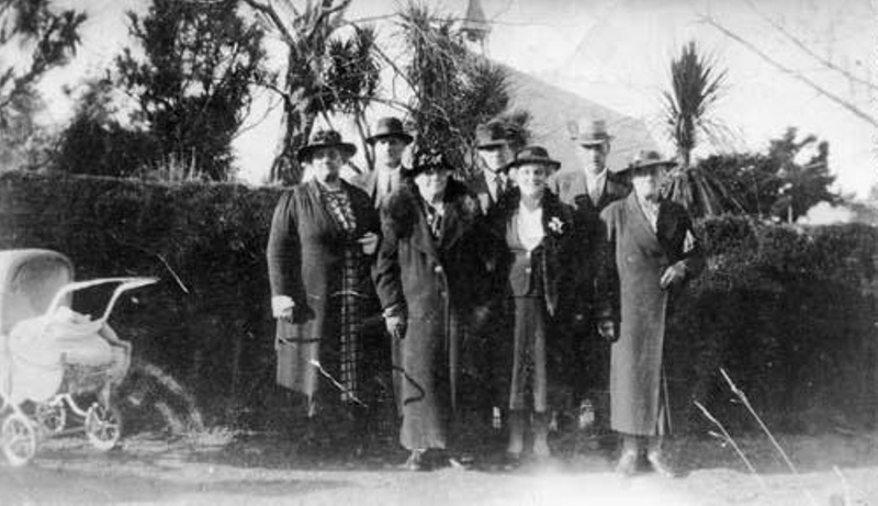 Annie, Charlie, Rita, Jack, Lil, Fos, Sis 1941 at Clara Carter's ...