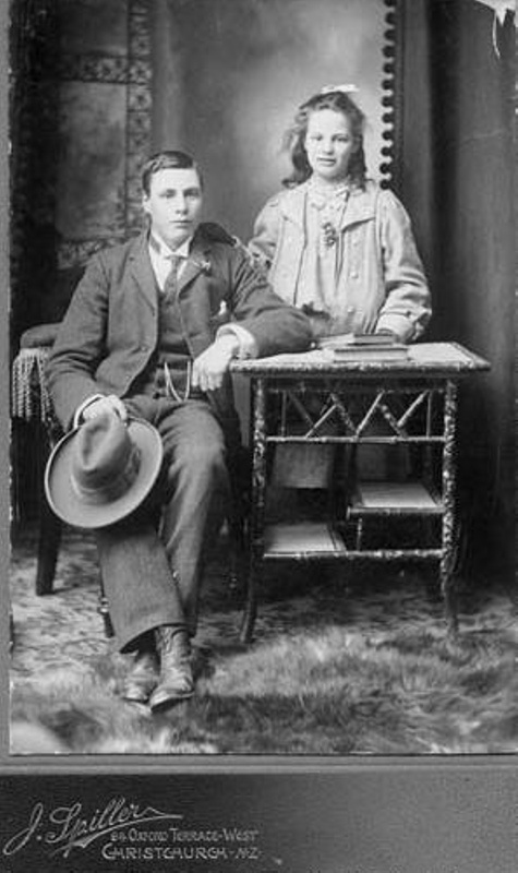 Fosbrook & Rita Greenwood, Children of Arthur & Clara, ex Clara Barclay ...