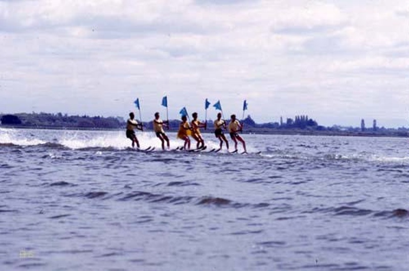 Ellesmere Aquatic Club, Lake Ellesmere, water sking, ex Les Howson ex ...