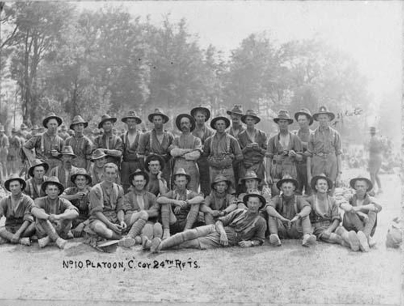 WW1 Carter RHS of back row marked , ex Hilda Lowrey, ex Clara Barclay ...