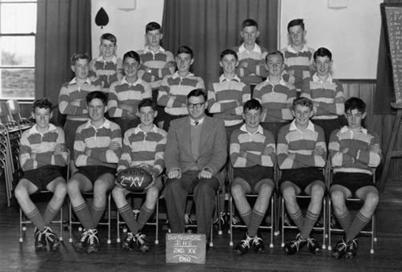 1960 Southbridge DHS 2nd 15 rugby; EHS-4531 | eHive