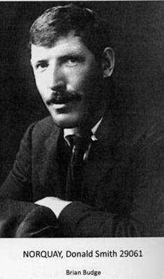 Donald Smith Norquay 29061 WW1 ex Onward Beattie & Pomeroy ex Brian ...