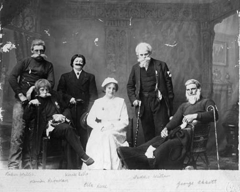 Group of 'young' old group, ex Penny Green, ex Grant Clausen; EHS-1218 ...