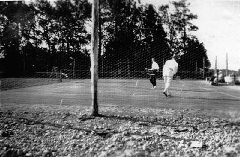 Killinchy tennis old, ex Sandra Opie; EHS-2820 | eHive