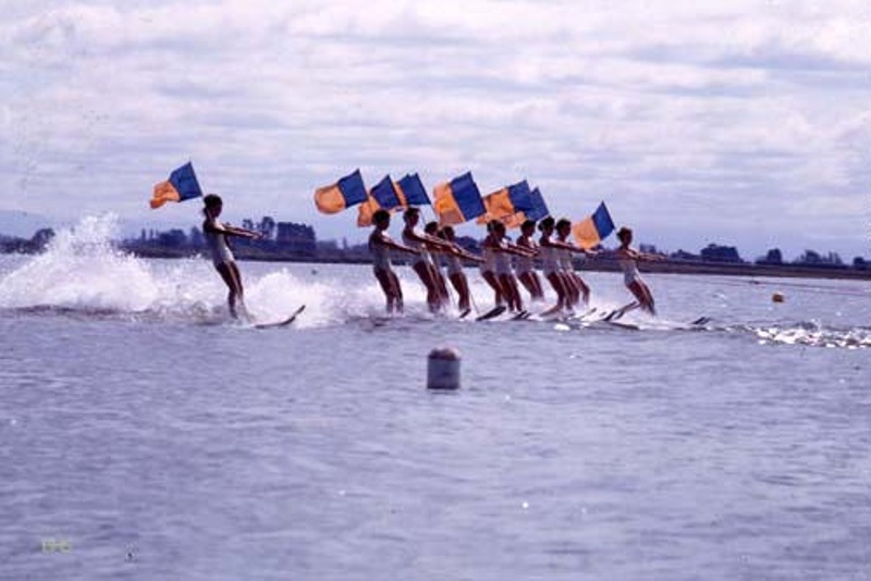 Ellesmere Aquatic Club, Lake Ellesmere, water sking, ex Les Howson ex ...