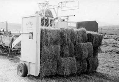 P T Taylor Ltd 'Balco' Self stacking bale collector; EHS-3922 | eHive