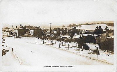Postcard of the Railway Station, Murray Bridge, c 1920.; Unknown; c ...