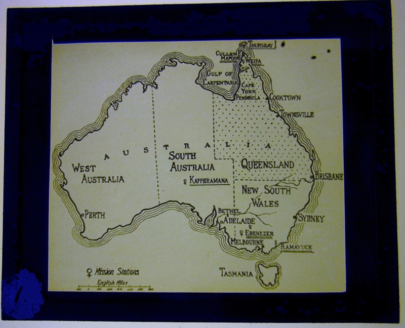 Untitled (Map of Australia); c. 1919; HL.MB.00002 | eHive