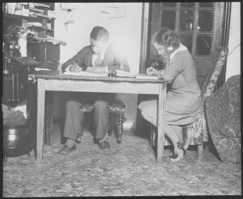 Colin Burns Treloar and Eunice Treloar at Baratta Station, South ...