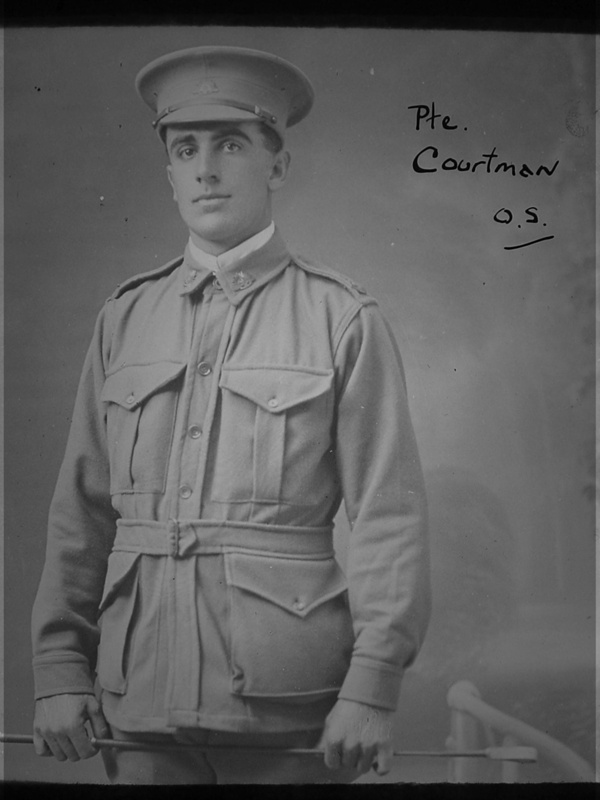 COURTMAN, Walter Herbert. Rank: Private - Corporal. Unit: 1st Light ...