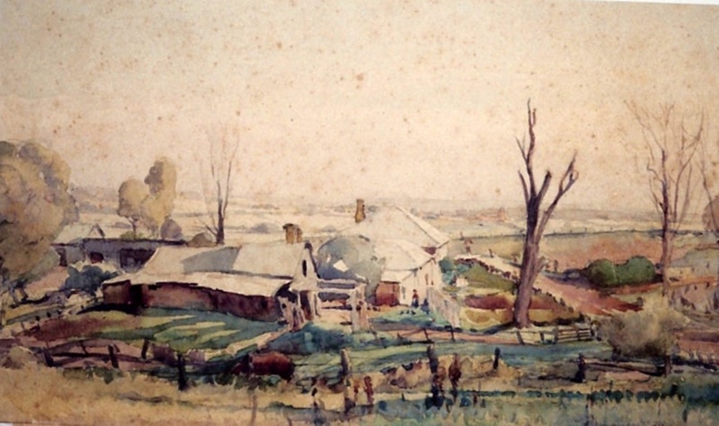 Afternoon (Grose Farm); Alfred T. Clint 1879-1936; 1920s; F68 | eHive