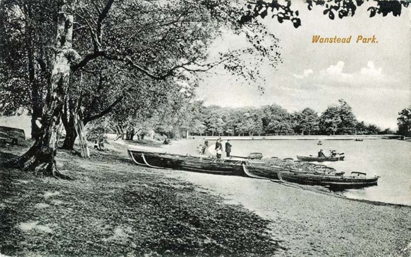 Postcard: "Wanstead Park"; ARN0136 | eHive