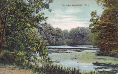 Postcard: "The Lake, Wanstead Park"; ARN0159 | eHive