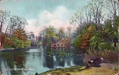 Postcard: "The Grotto, Wanstead Park"; ARN0153 | eHive