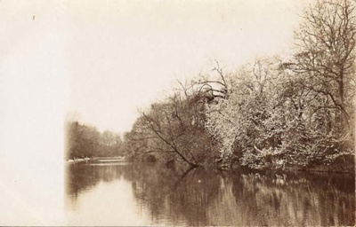 Postcard, unlabelled, showing the Ornamental Water, Wanstead Park ...