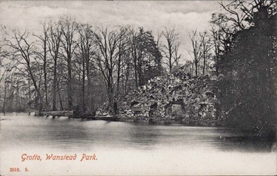 Postcard: "Grotto, Wanstead Park"; ARN0152 | eHive