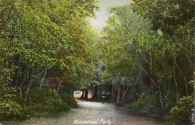 Postcard: "Wanstead Park"; ARN0218 | eHive