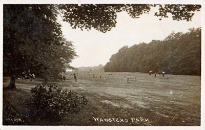 Postcard: "Wanstead Park"; ARN0233 | eHive