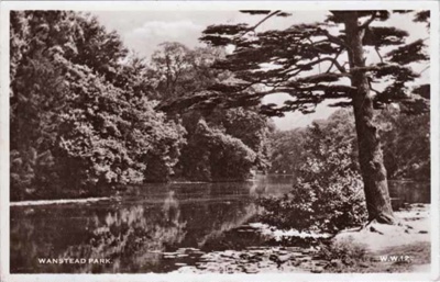 Postcard: "Wanstead Park"; ARN0344 | eHive