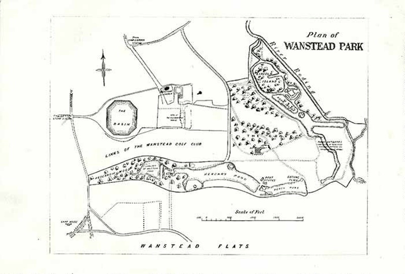 Book illustration: "Plan of Wanstead Park"; ARN0452 | eHive