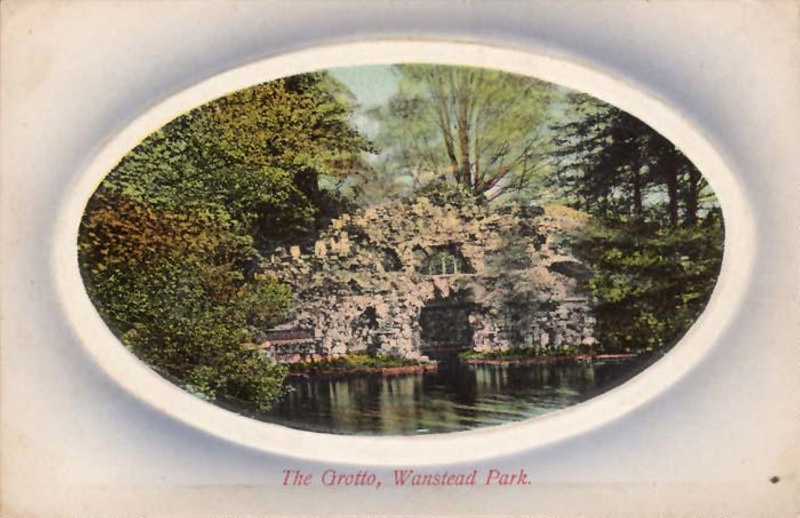 Postcard: "The Grotto, Wanstead Park"; ARN0311 | eHive