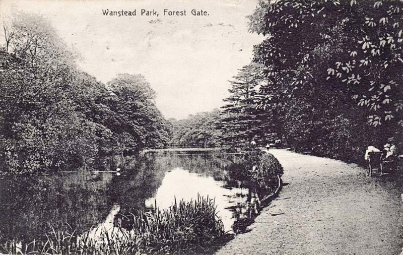 Postcard: "Wanstead Park, Forest Gate"; ARN0096 | eHive
