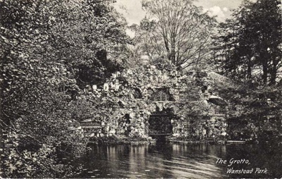 Postcard: "The Grotto, Wanstead Park"; ARN0157 | eHive