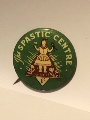 The Spastic Centre Badge; The Spastic Centre (Now Cerebral Palsy ...