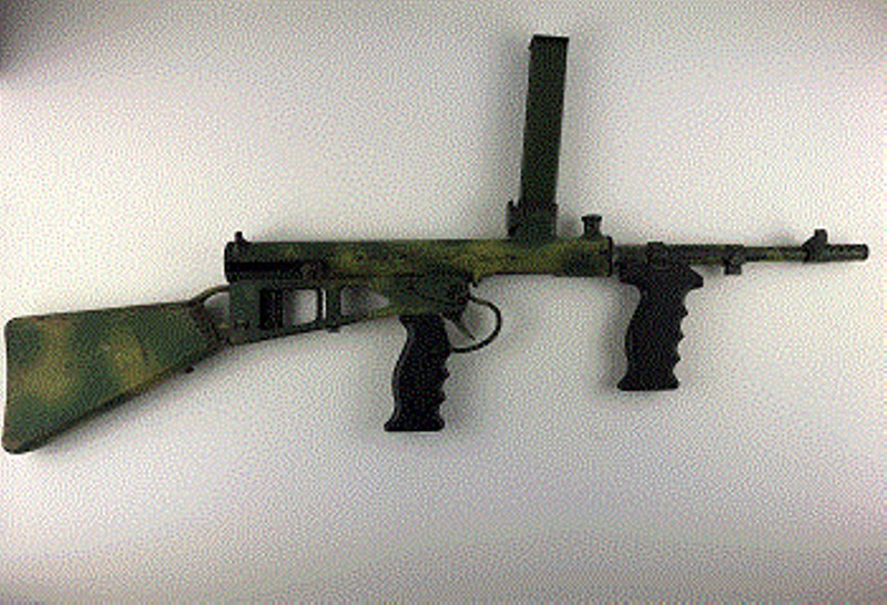 Owen sub machine gun; Lysaghts; 1944; 1995.123 | eHive