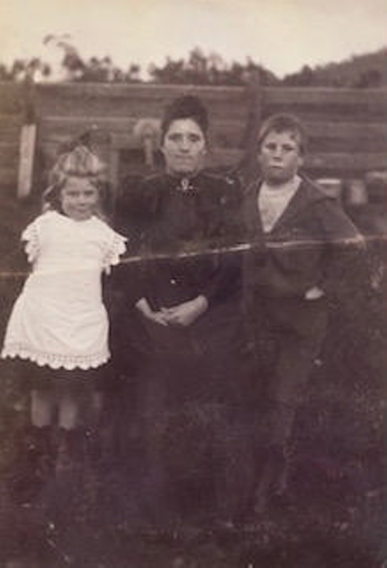 Photographs of members of the Godfrey family, relatives of the Gards ...