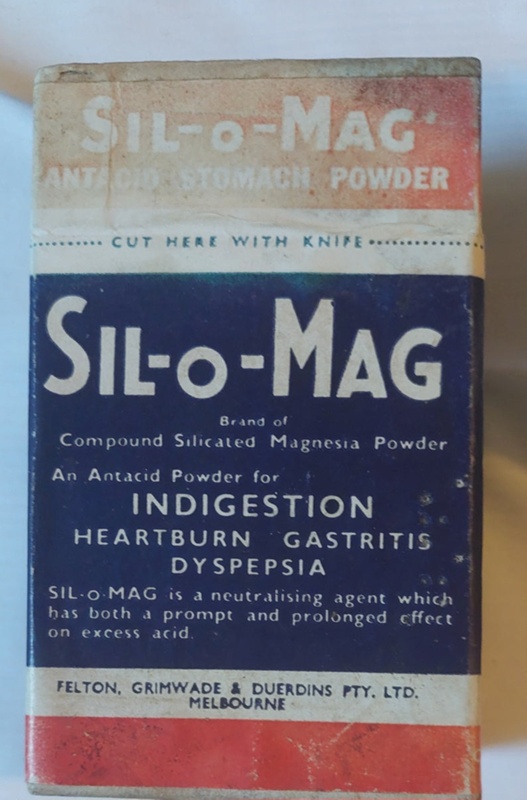 Sil-o-Mag Antacid Stomach Powder; Felton, Grimwade & Duerdins Pty Ltd ...