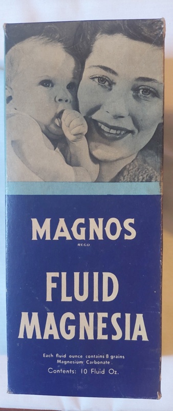 Magnos Fluid Magnesia box; F H Faulding & Co. Ltd.; Unknown; CRV:2025. ...