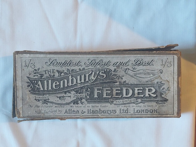 Allenburys Feeder box; Allen & Hanburys Ltd.; Unknown; CRV:2025.77 | eHive