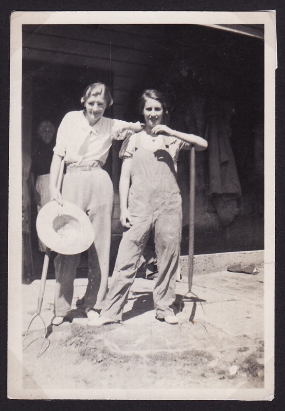 June Dougan and Mary Aitken; 1940s; 2017.1.930 | eHive