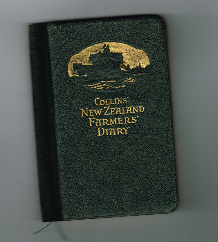 1928 Collins' New Zealand Farmers' Diary ; Collins New Zealand Farmers ...