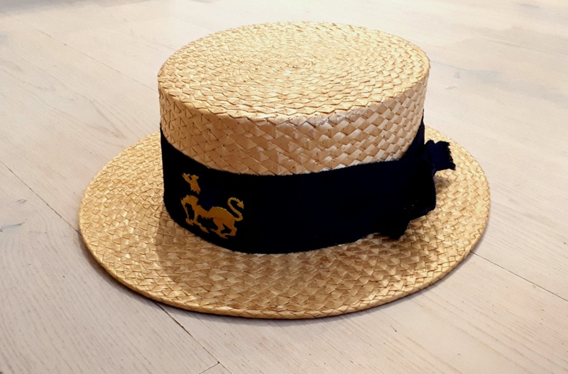 Taunton Boys' School Straw Boater; Battersby London; 1960 | eHive